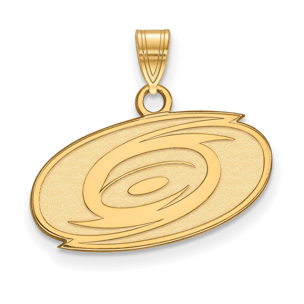 14k Gold NHL LogoArt Carolina Hurricanes Small Pendant – Wellness ...