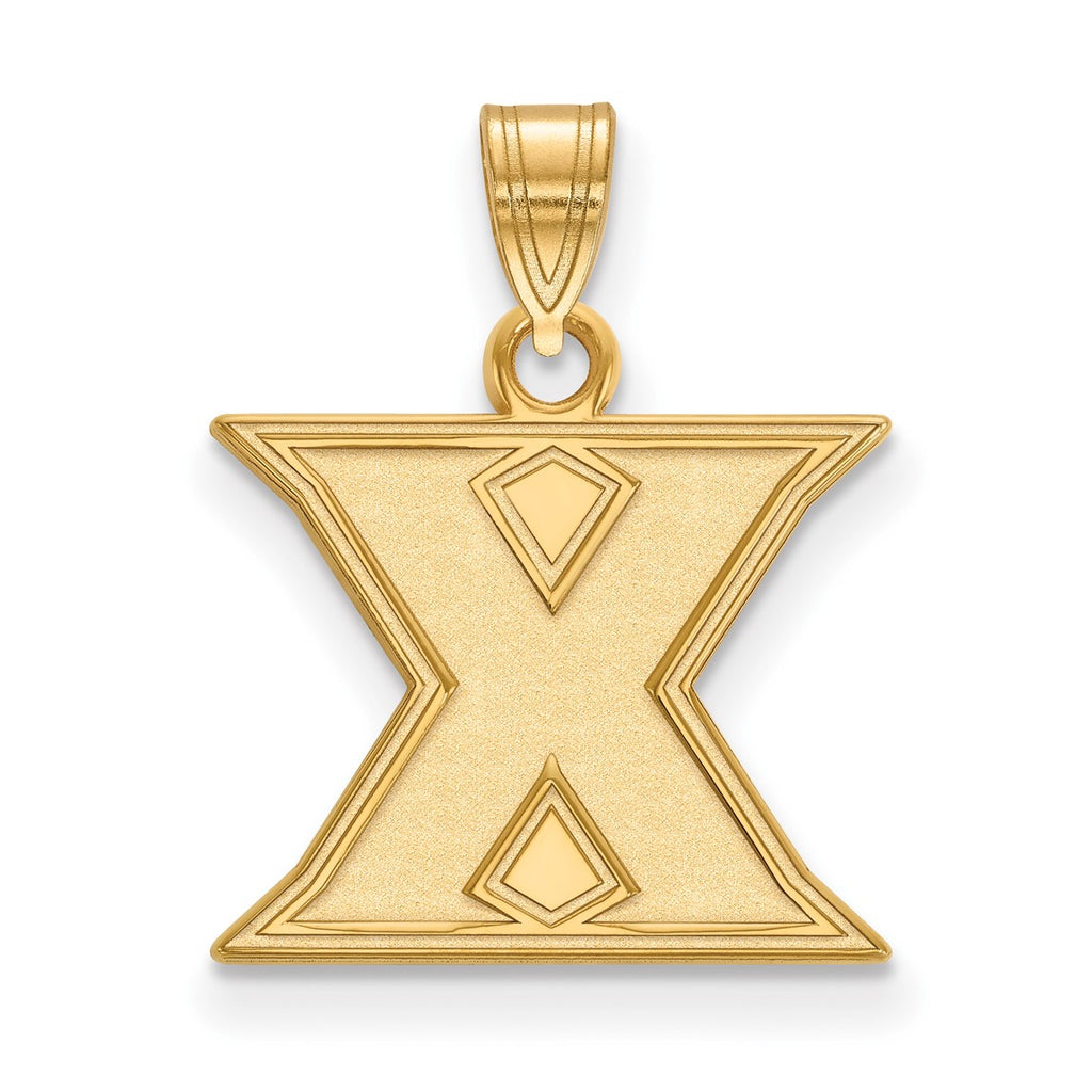 14k Gold LogoArt Xavier University Letter X Small Pendant – Wellness ...