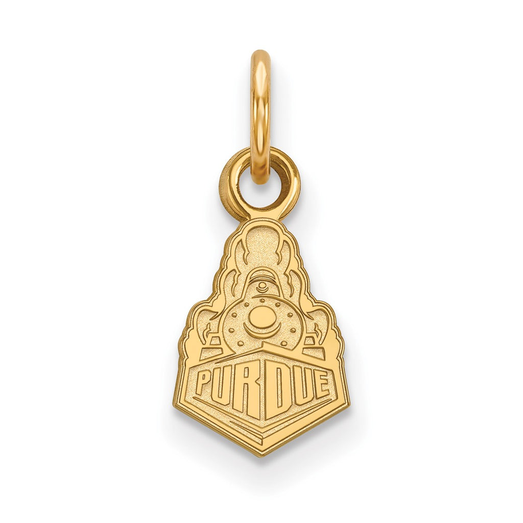 14k Gold LogoArt Purdue University Boilermakers Train Logo Extra Small ...