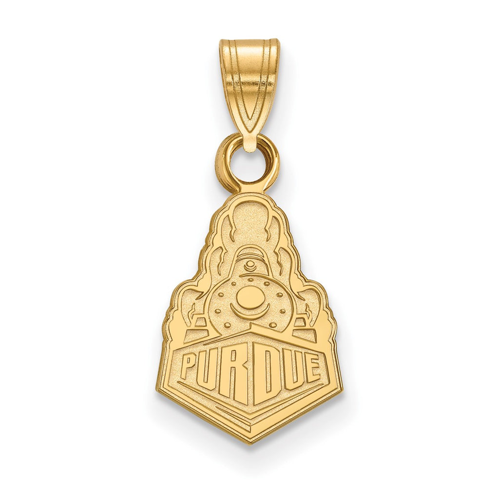 14k Gold LogoArt Purdue University Boilermakers Train Logo Small Penda ...