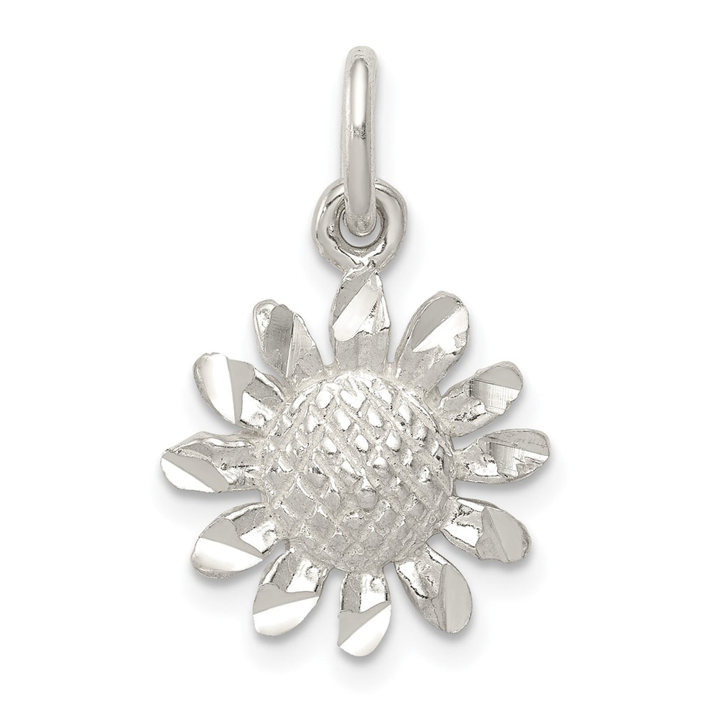 Sterling Silver Floral Charm – Wellness Marketer Jewelry - Jewelry Made ...