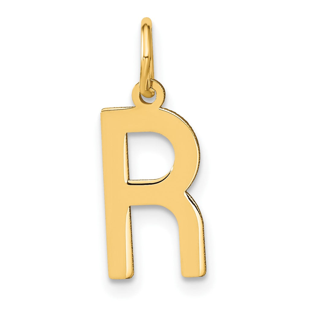 14k Yellow Gold Letter R Initial Charm XNA1336Y/R – Wellness Marketer ...