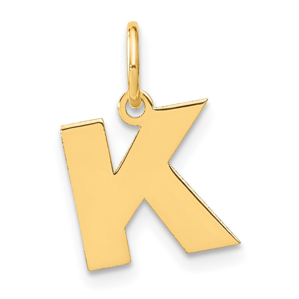 14k Yellow Gold Letter K Initial Charm XNA1337Y/K – Wellness Marketer ...
