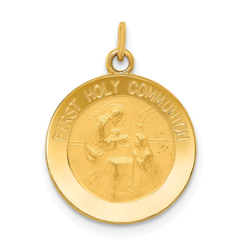 14k Yellow Gold First Holy Communion Charm XR362 – Wellness Marketer ...